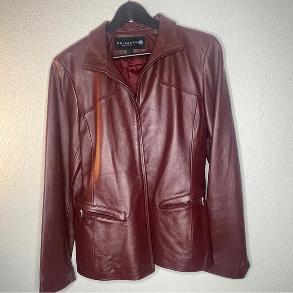 Kenneth Cole Reaction | Jackets & Coats | Kenneth Cole Reaction Leather ...